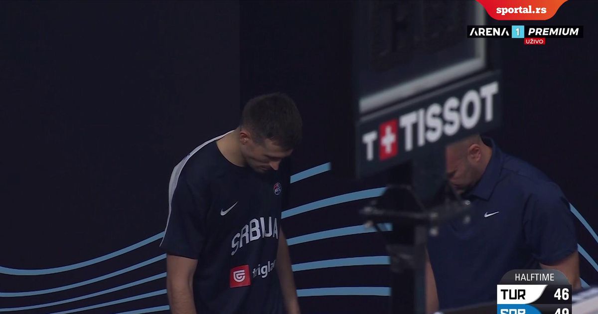 Ovo ne izgleda dobro: Aleksa pokušava da sanira povredu | Sportal.rs