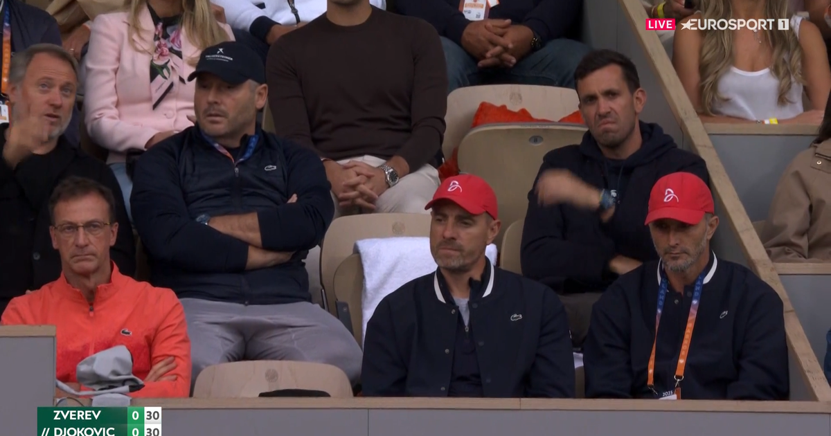 Miljan Amanović na meču Novak Đoković Aleksander Zverev | Sportal.rs