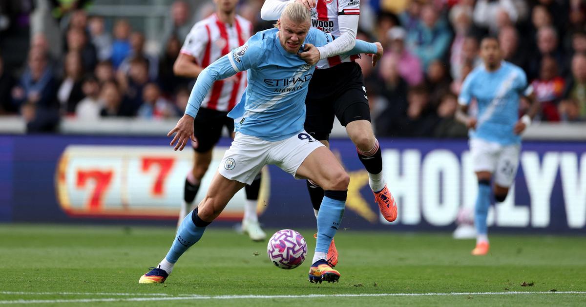 Mančester siti golom Erlinga Halanda pobedio Brentford | Sportal.rs