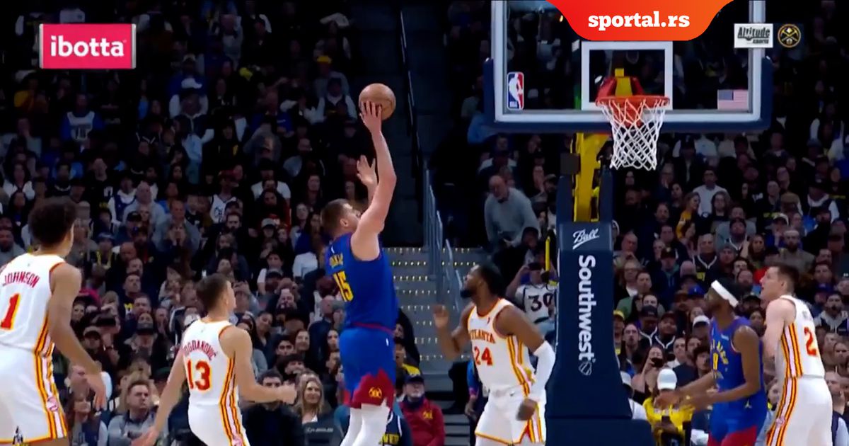 Jokić pokazao zašto je najbolji, upisao novi tripl-dabl i pobedio Bogdanovića i Atlantu | Sportal.rs