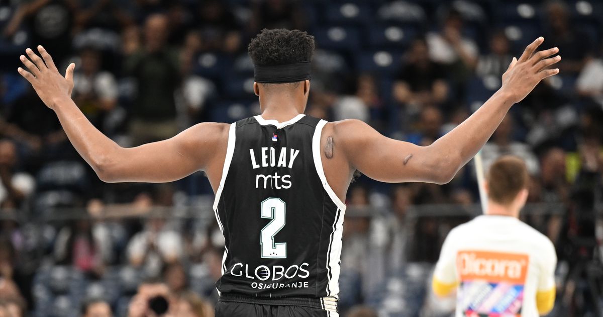 Zek Ledej se emotivno oprostio od KK Partizan | Sportal.rs