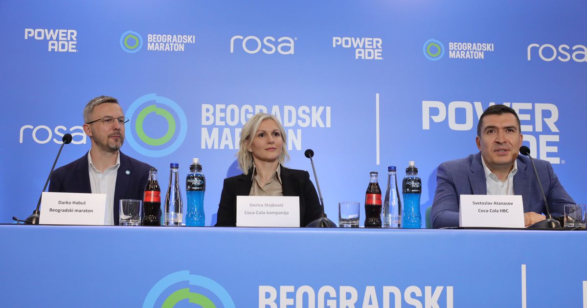 Potpisana saradnja između Beogradskog maratona i Coca-Cola sistema ...
