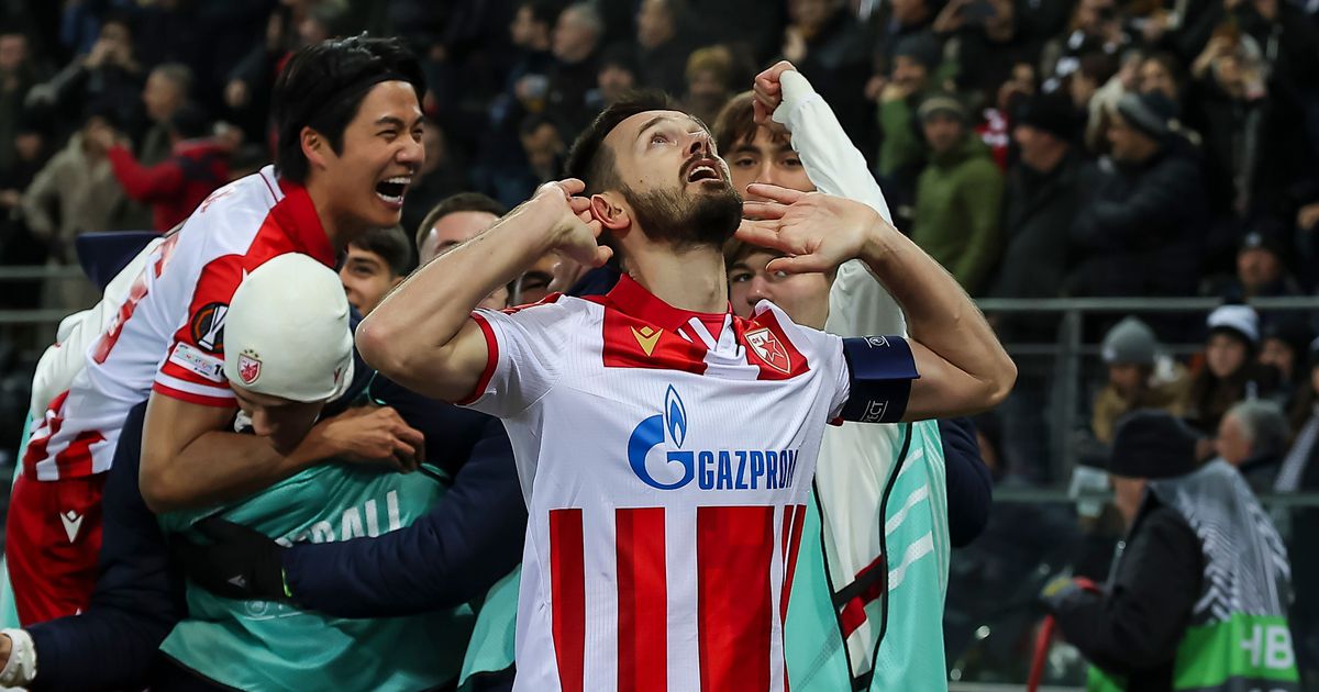 Crvena zvezda pobedila Šturm, Mirko Ivanić golom utišao Grac ...