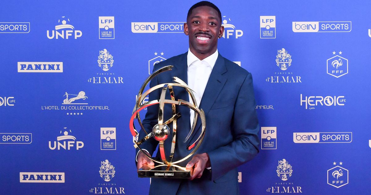 Usman Dembele najbolji igrač Lige 1, totalna dominacija PSŽ | Sportal.rs