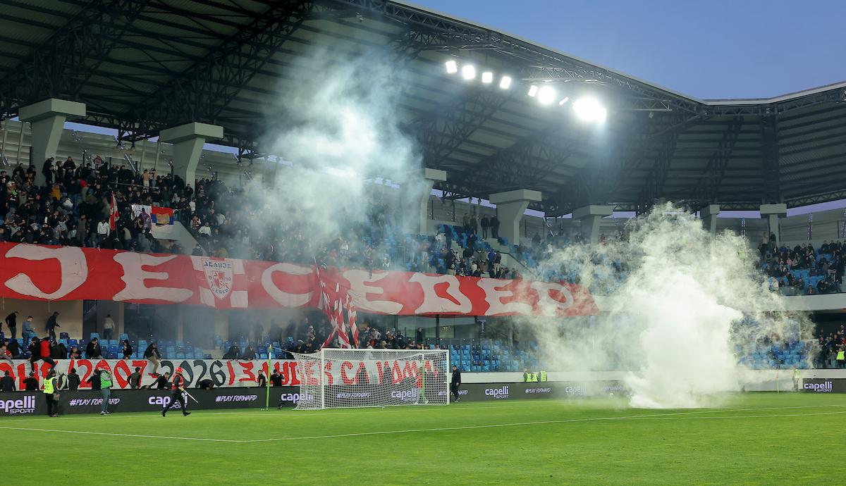 Crvena zvezda Vojvodina uživo finale Kupa Srbije: Tuča navijača u ...