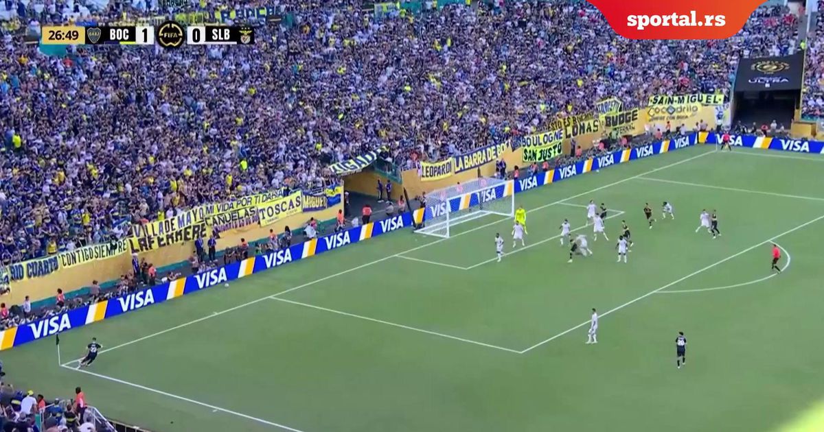 Izuzetan duel dva velikana: Spektakl Boke Junior i Benfike | Sportal.rs