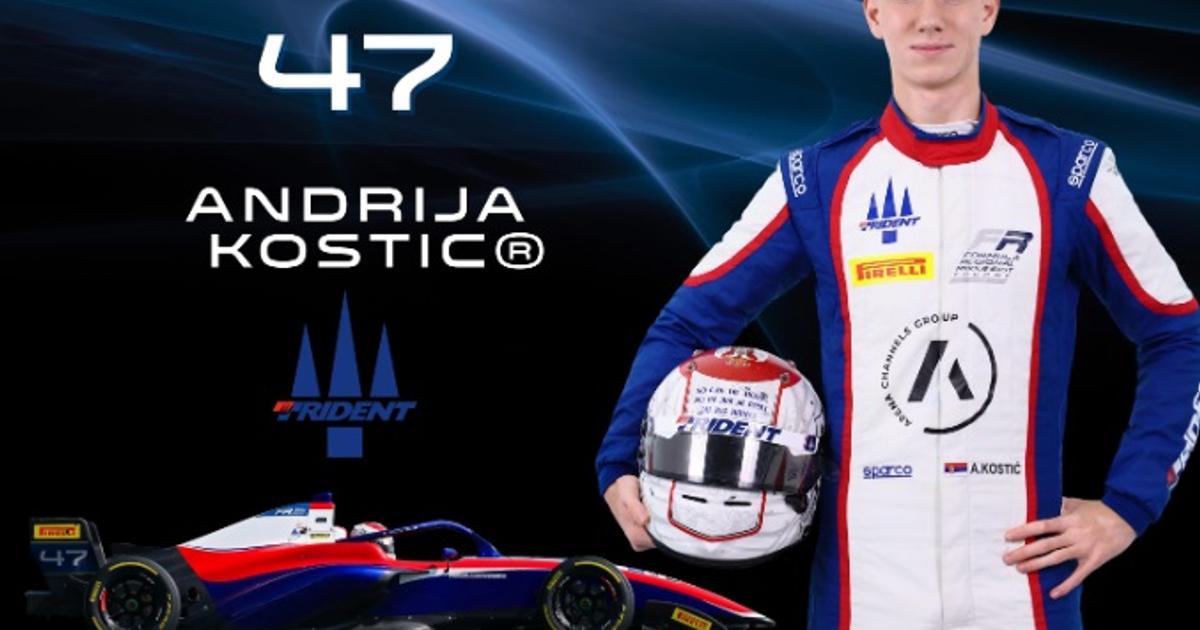 Mladi Srbin Andrija Kostić uspešno debitovao u Formuli 3 | Sportal.rs