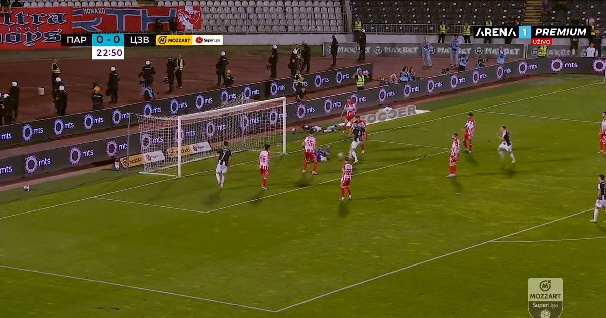 Au, Partizanovi klinci nisu iskoristili najbolju šansu pred golom Crvene zvezde | Sportal.rs