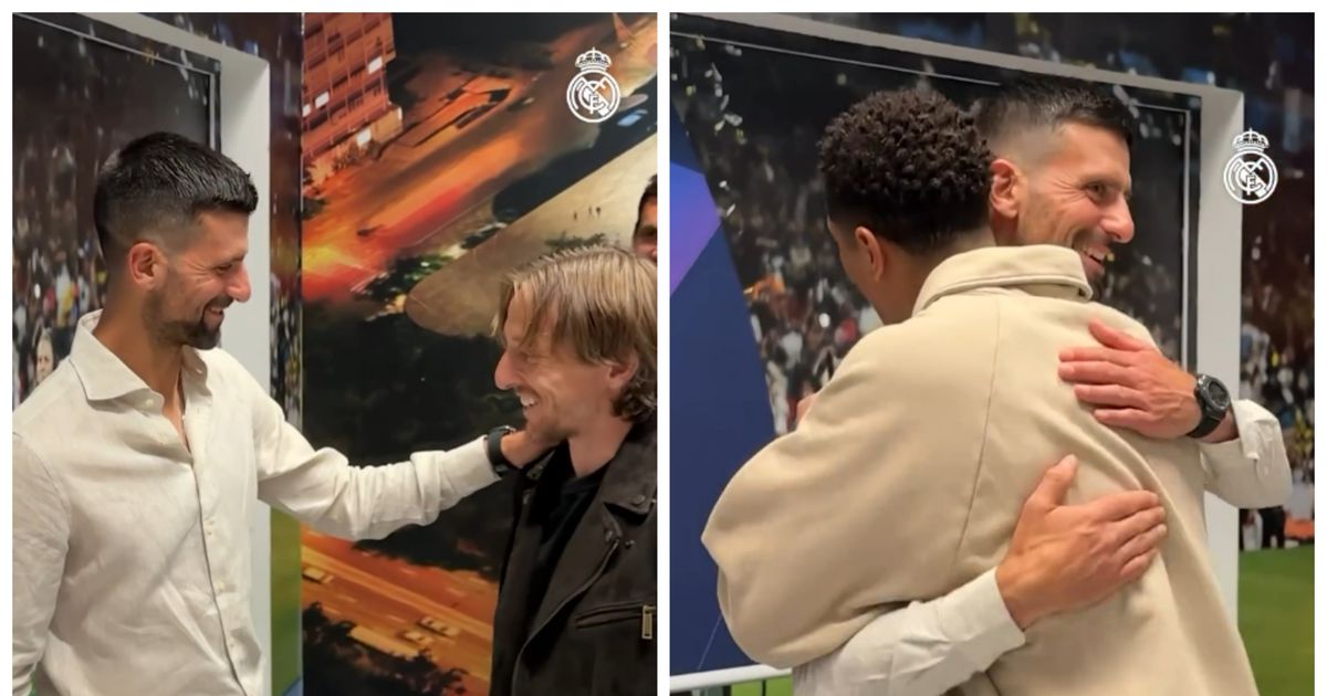 Novak Djoković gost Real Madrida: Fudbaleri se redom slikali sa Srbinom ...