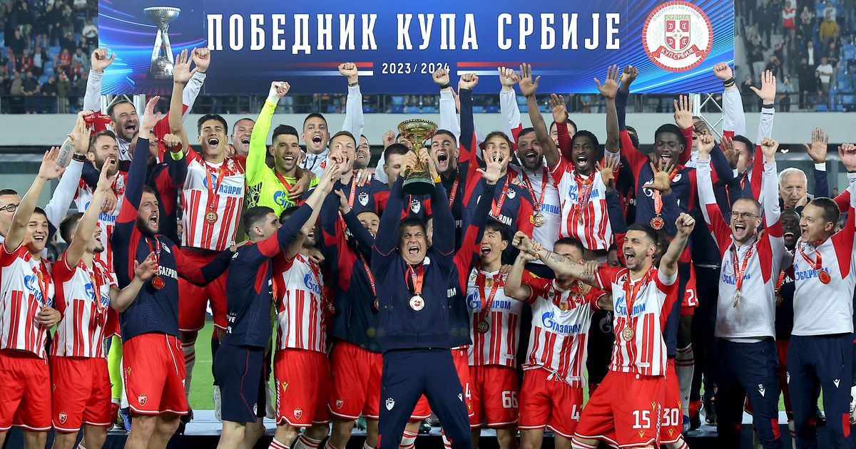 Zvezda 28. put podigla trofej Kupa Srbije | Sportal.rs