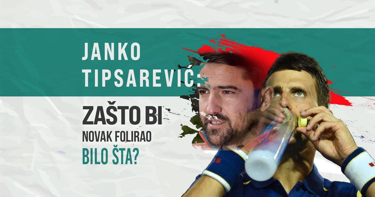 "Ovo je jedna od većih gluposti koje sam čuo" Nekada osmi teniser sveta o tvrdnjama da Novak ...