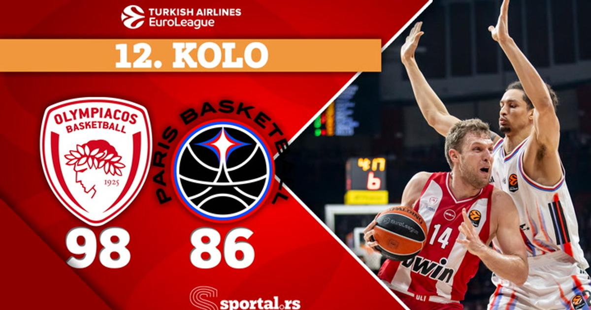 Olimpijakos se vratio na pobednički kolosek: Furnije i Vezenkov srušili ...
