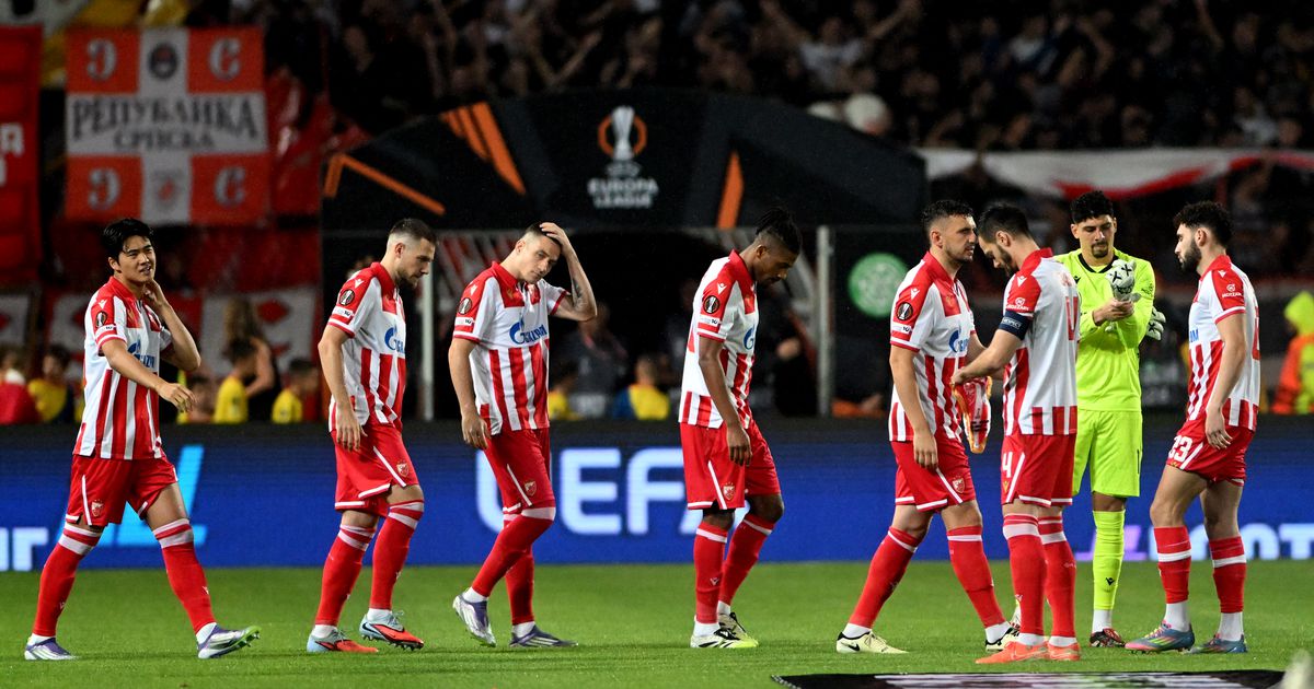 Tabela Lige Evrope, Zvezda na 19. mestu | Sportal.rs