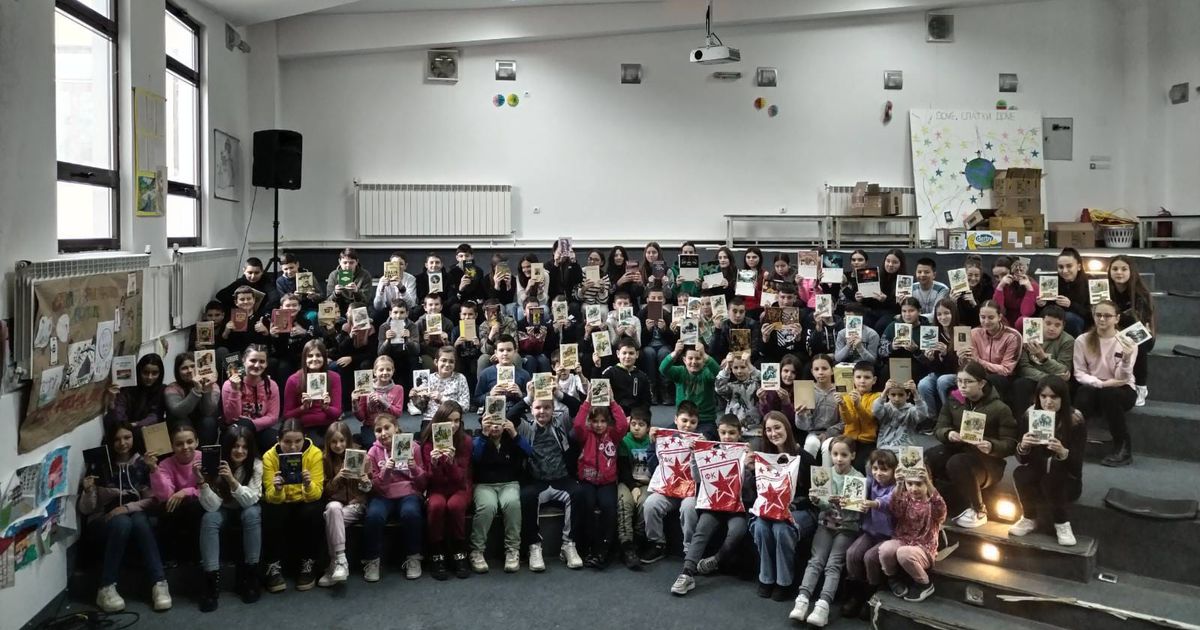 Zvezda donirala knjige OŠ "Bora Stanković" iz Klenike | Sportal.rs