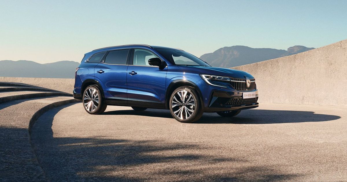 Novi "reno espas" je sada postao hibridni SUV sa sedam sedišta i ...