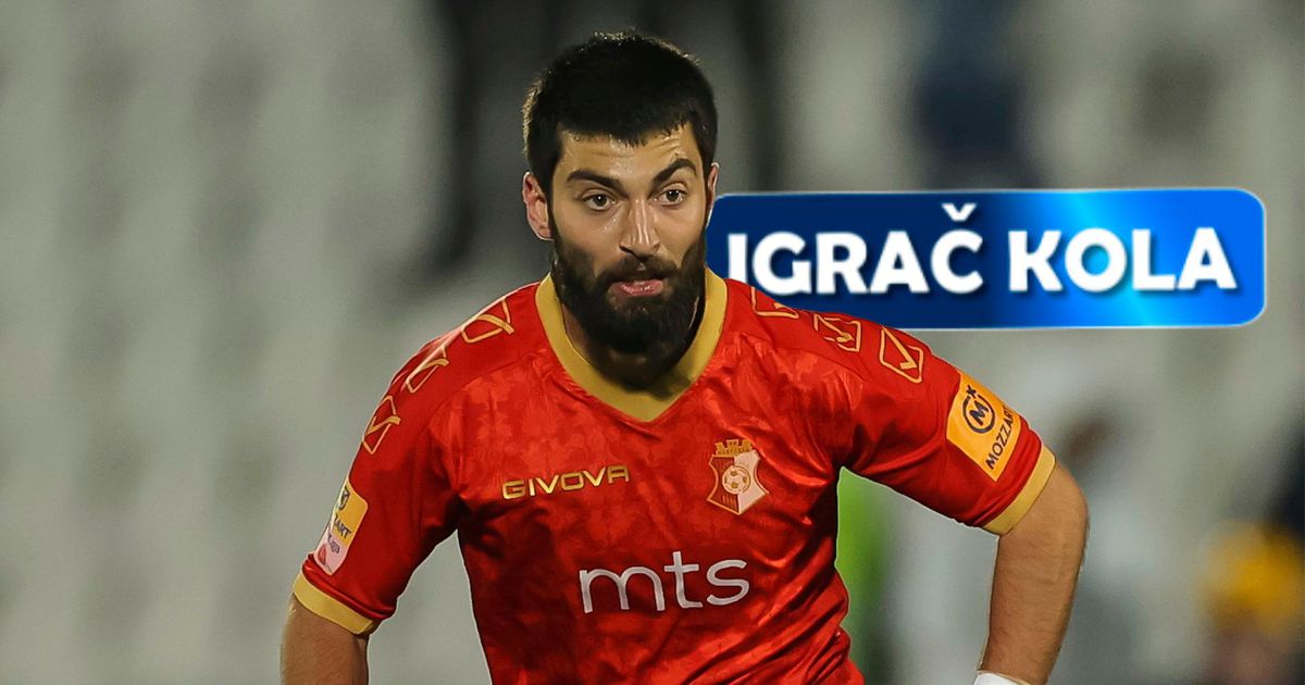 Miloš Tošeski je najbolji igrač drugog kola Superlige Srbije | Sportal.rs