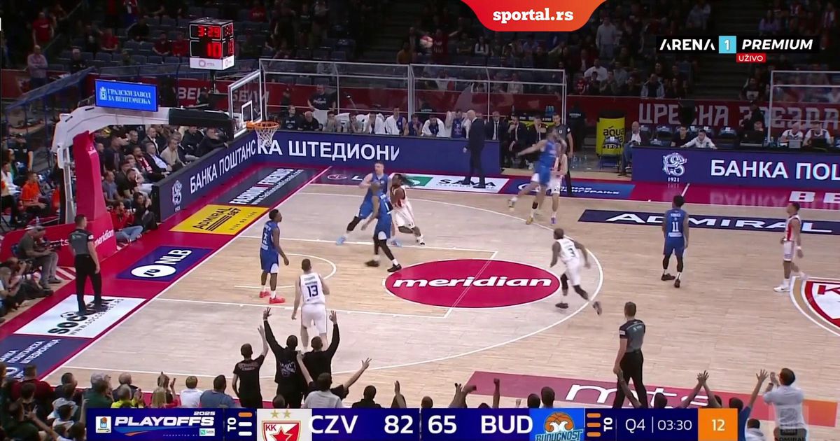 Zvezda se osvetila - Rokas za plus 20 | Sportal.rs