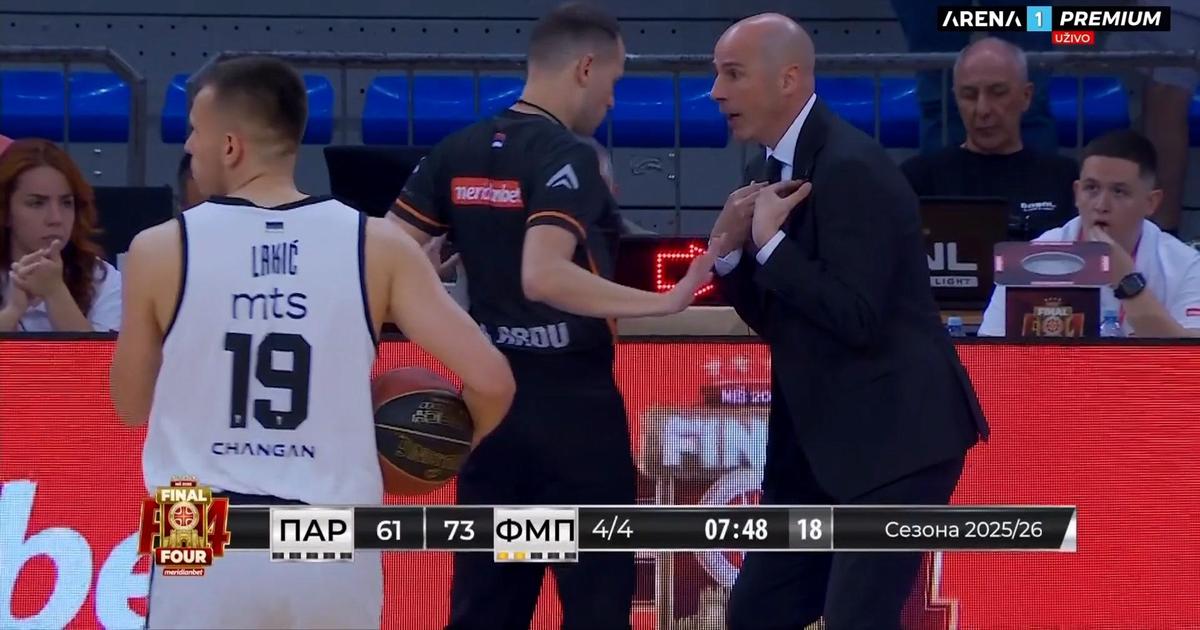 I FMP i Partizan ostali bez trenera: Opšti haos na terenu | Sportal.rs