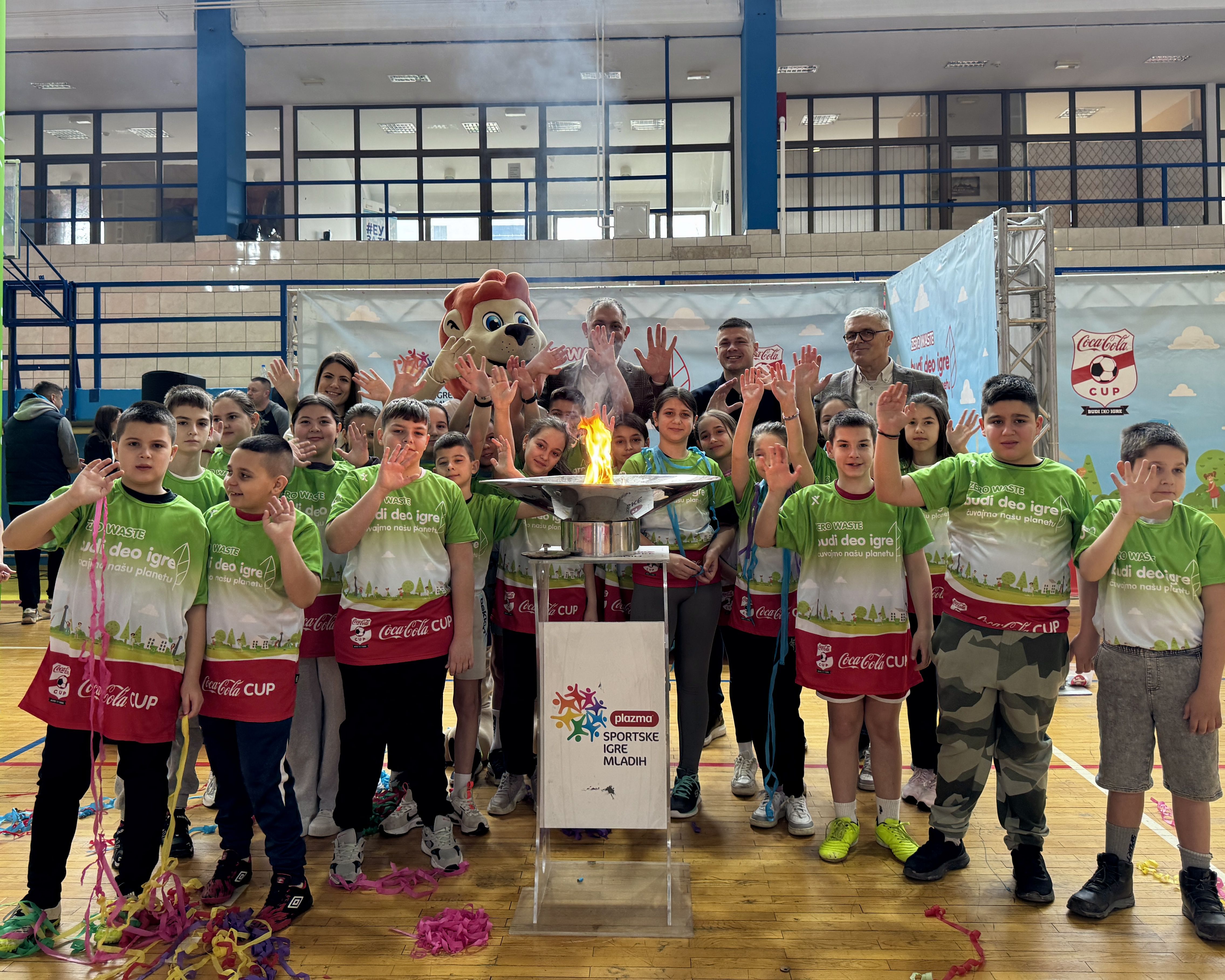 Zero Waste program i Coca-Cola Cup obeležili početak 13. sezone Plazma ...