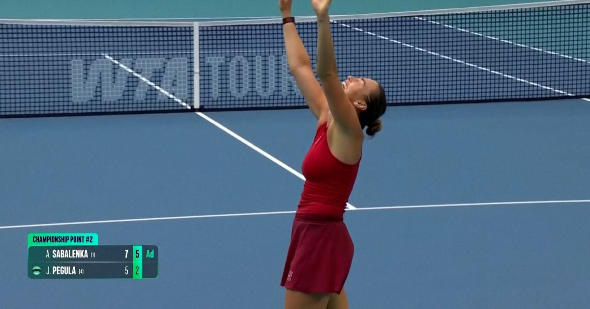 Fenomenalna Sabalenka! Ovako je Beloruskinja osvojila Majami | Sportal.rs