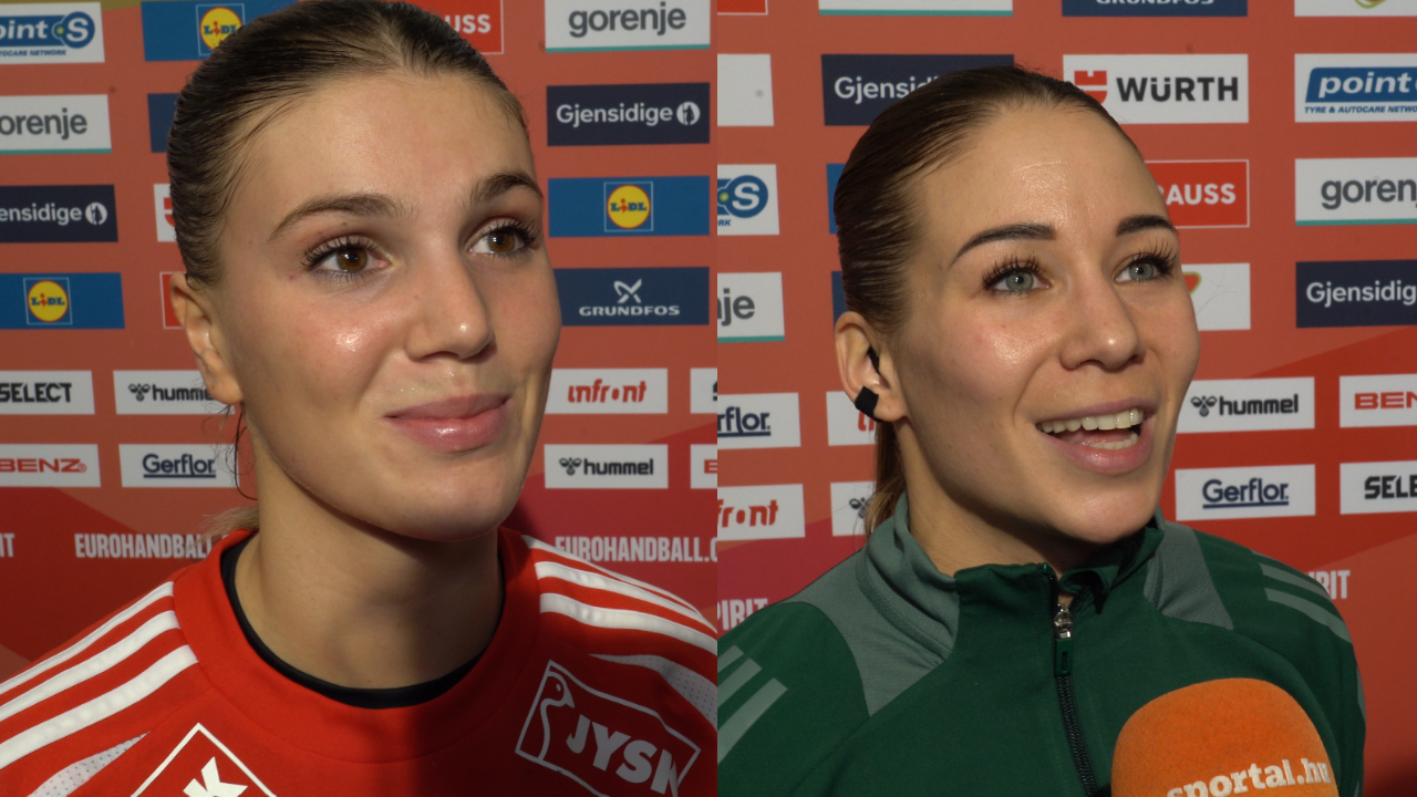 Tóth Nikolett szerint hidegrázós élmény, Győri-Lukács Viktória szerint tipikus első meccs volt ...