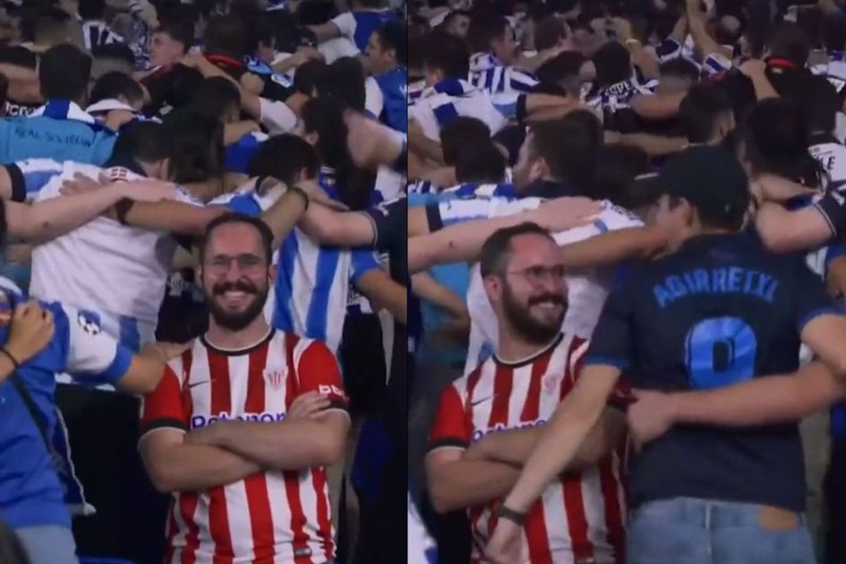 Ισπανία: Οπαδός της Μπιλμπάο βρέθηκε ανάμεσα στους φίλους της Σοσιεδάδ ...