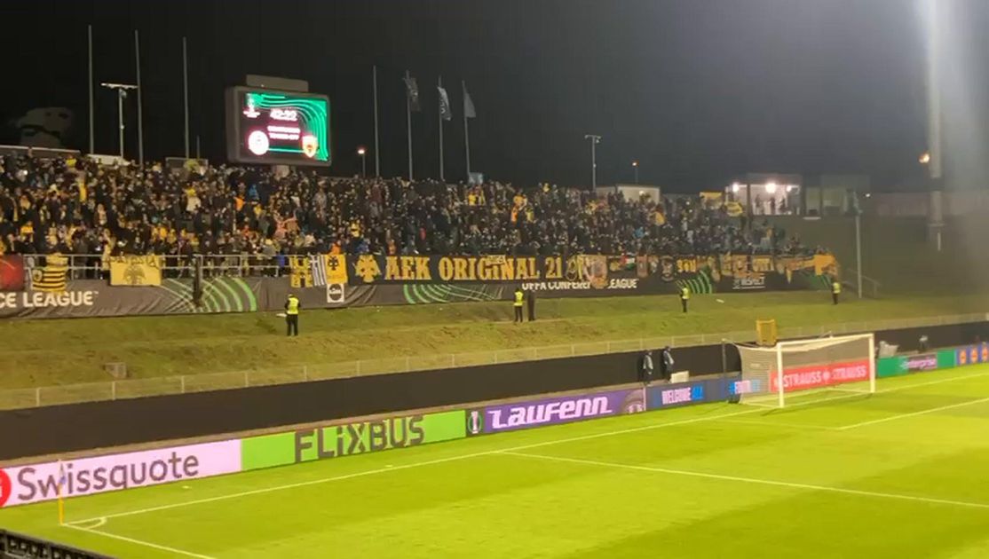 Video: Οι φίλοι της ΑΕΚ κάνουν χαμό στο Τσέλιε | Ποδόσφαιρο | Sportal.gr