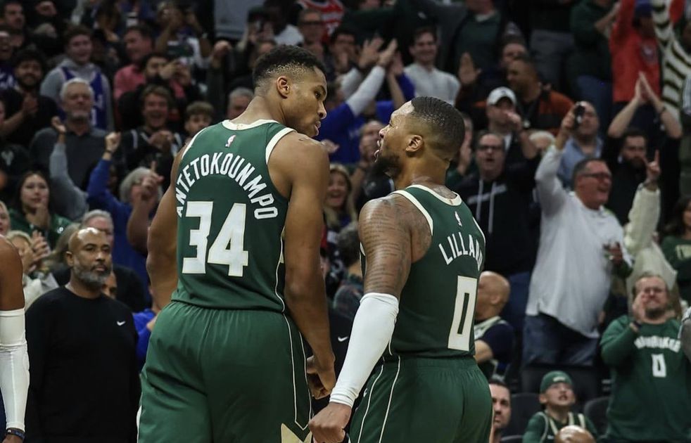 NBA highlights: H συνεργασία του Γιάννη Αντετοκούνμπο με τον Ντέιμιαν ...