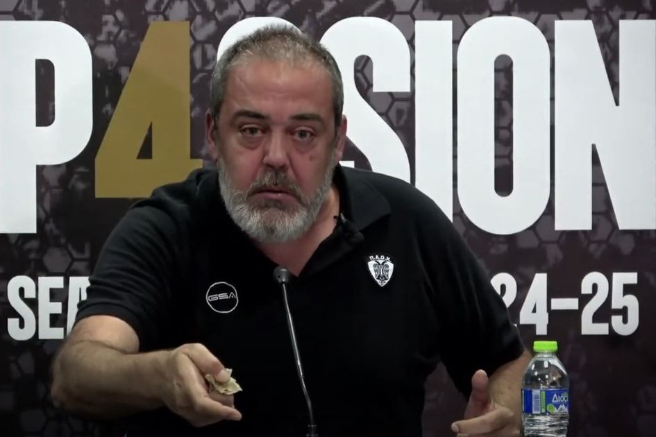 ΠΑΟΚ: Ο Θανάσης Χατζόπουλος, προς οπαδούς: «Όποιος έχει καρύδια, θα ...