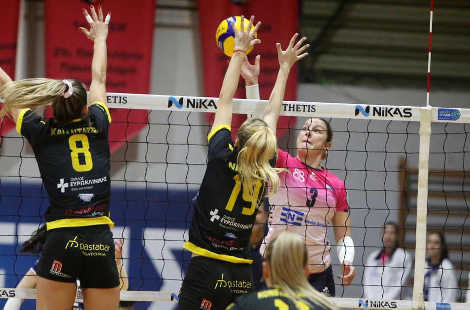 Volleyleague γυναικών: Ξεχωρίζει το ΑΕΚ - ΑΟ Θήρας τη 10η αγωνιστική ...