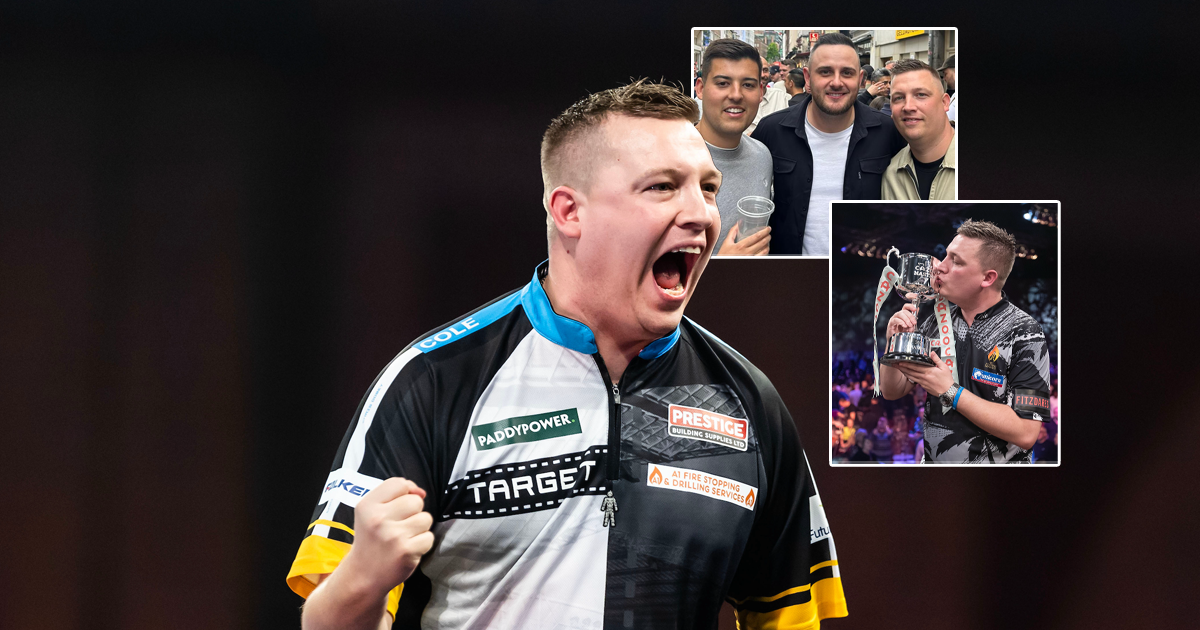 Dit is Chris Dobey: tegenstander van Michael van Gerwen leerde ...