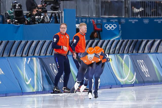 Rel tussen topschaatser Marcel Bosker en bondscoach Rintje Ritsma ...
