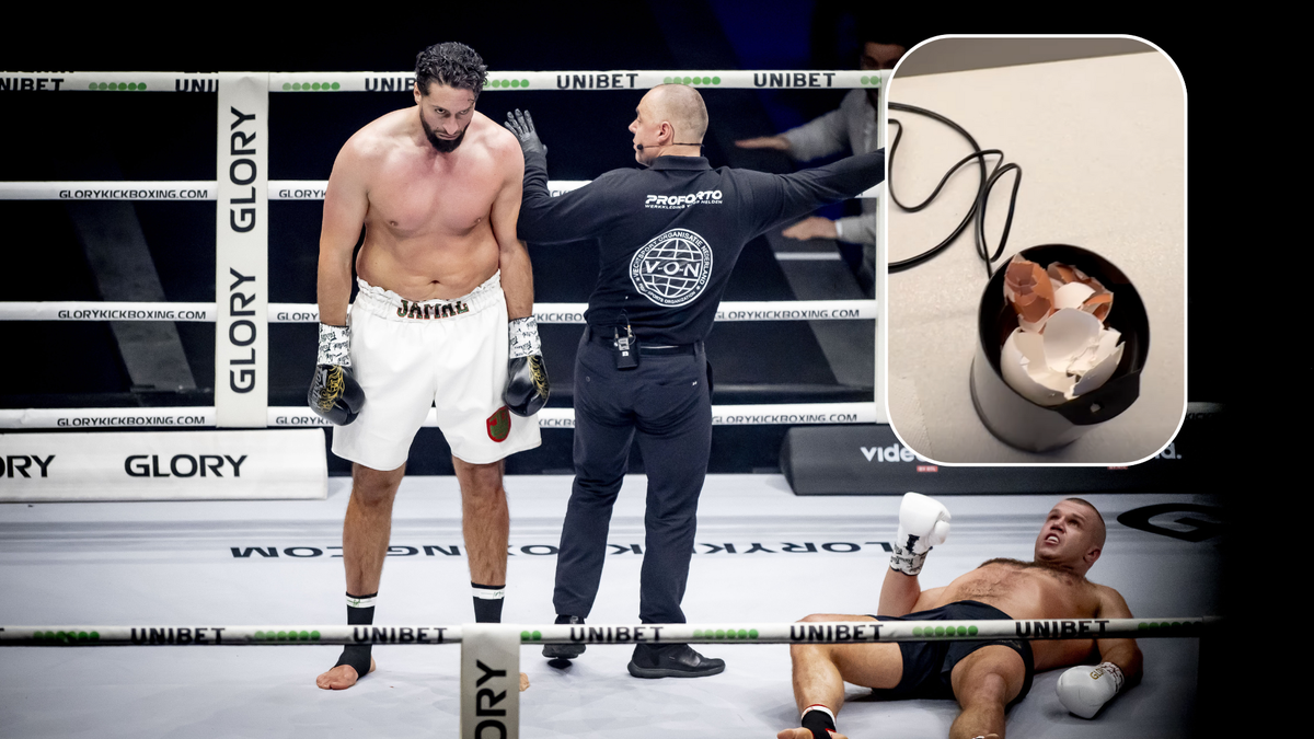 Na gebroken arm tegen Jamal Ben Saddik eet Estse kickbokser iets ...