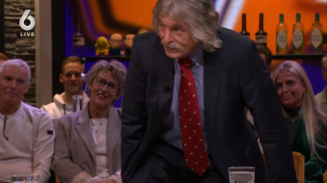 Weggelopen Johan Derksen ontbreekt een dag na veelbesproken actie bij ...