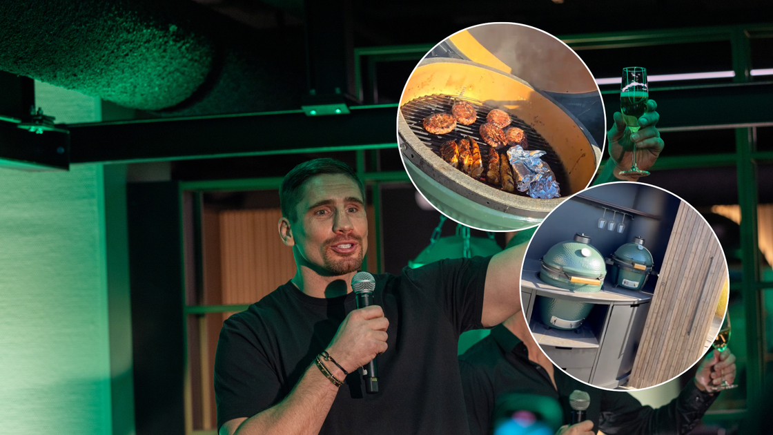 Pas op voor die vette burger: Rico Verhoeven smakelijk aan het genieten ...