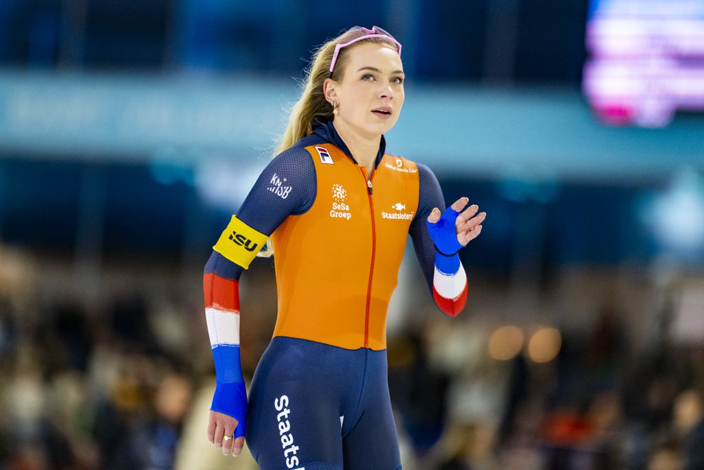 Topschaatsster Joy Beune spreekt na fraaie zege in Thialf twijfels uit: 'Dat vind ik lastig ...