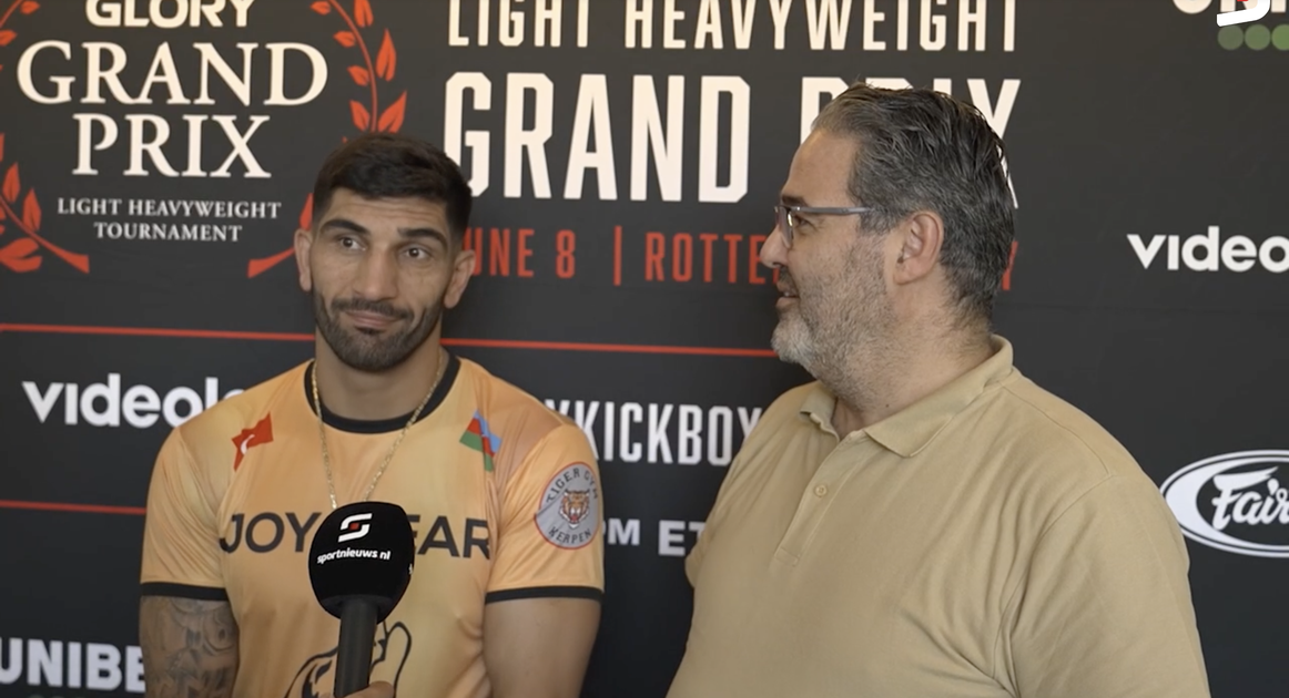 Bahram Rajabzadeh blikt vooruit op Light Heavyweight Glory Grand Prix ...