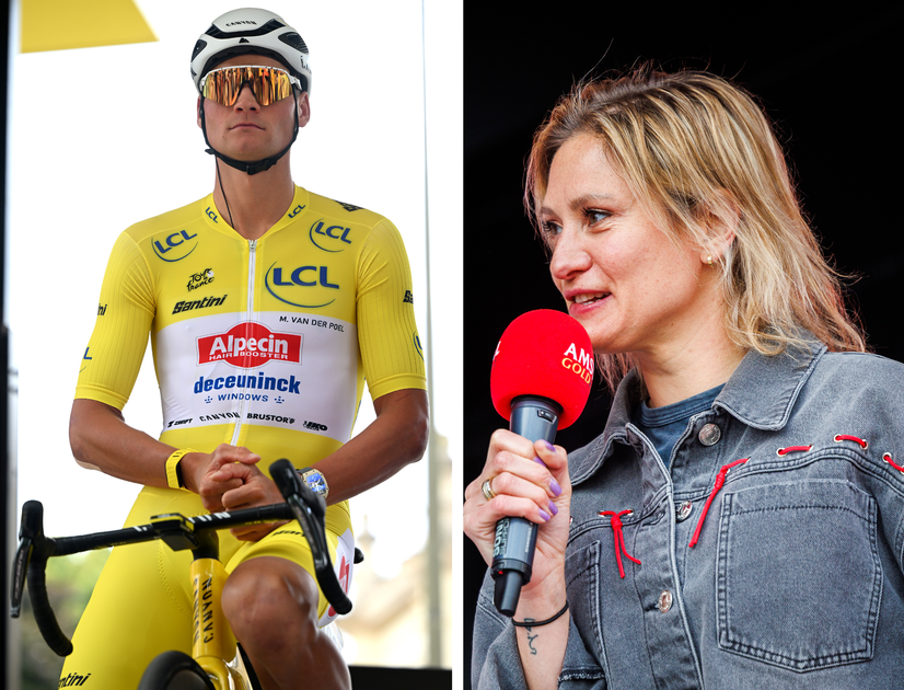 Roxane Knetemann grapt na Tour de France-succes Mathieu van der Poel: 'De vlag hangt halfstok ...