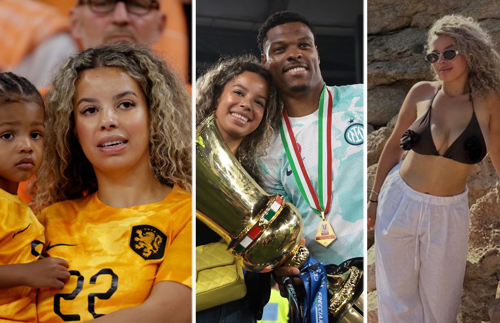 Dit is de vrouw van Denzel Dumfries en moeder van zijn kinderen: Jaimy ...