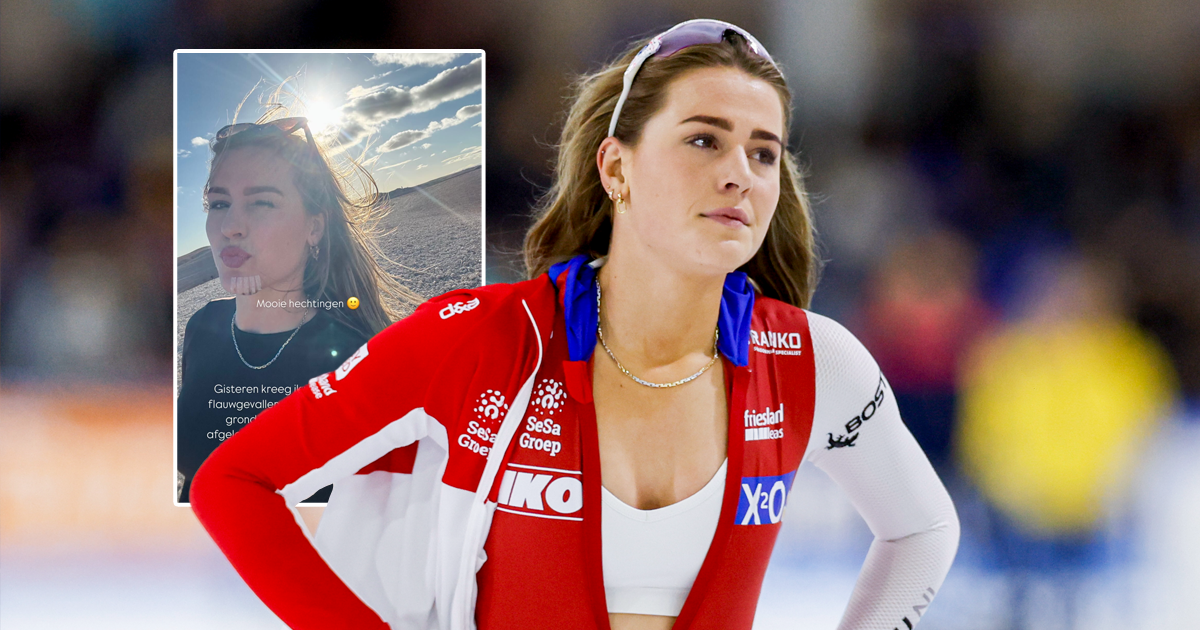 Nederlandse schaatsster met enorm veel hechtingen in haar gezicht: 'Ik ...