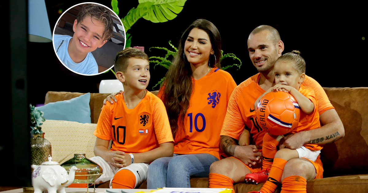 Zoon Wesley Sneijder en Yolanthe Cabau ondervindt hevige gevolgen van metamorfose: 'Lieve ...