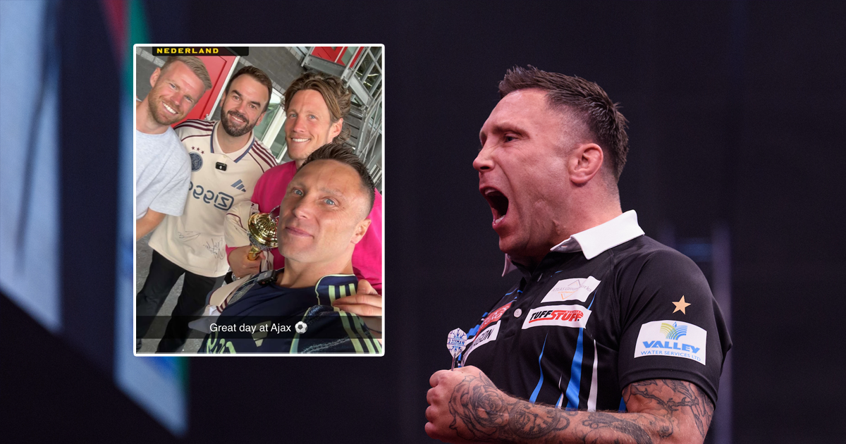 Topdarter Gerwyn Price onder de indruk van 'die lange' van Ajax: 'Hij ...