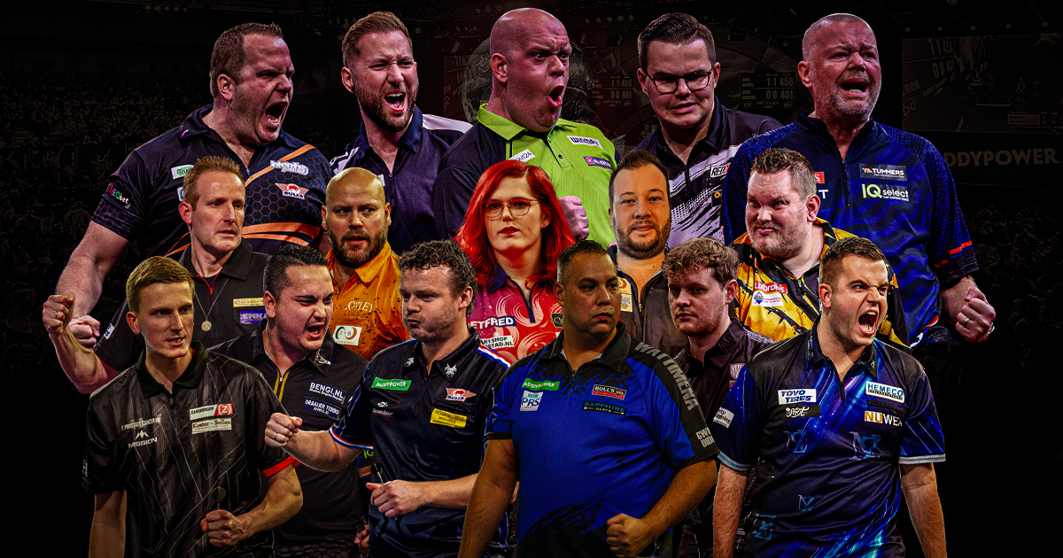 Dit moet je weten van alle zestien Nederlanders op WK darts: van ...