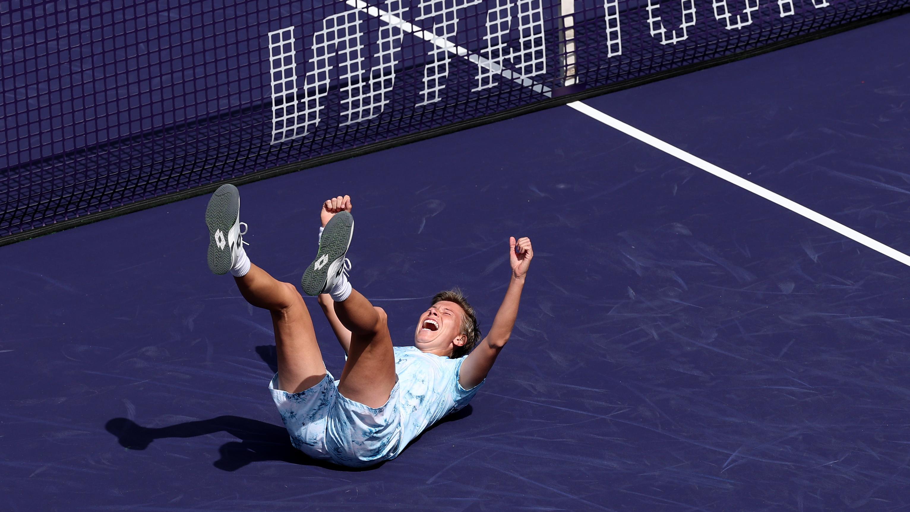 Toptennisster Demi Schuurs maakt enorme klapper en verdient bij Indian ...