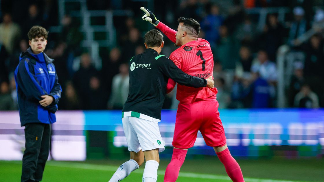 KNVB ziet FC Groningen-keeper Etienne Vaessen 'slaan' en start ...