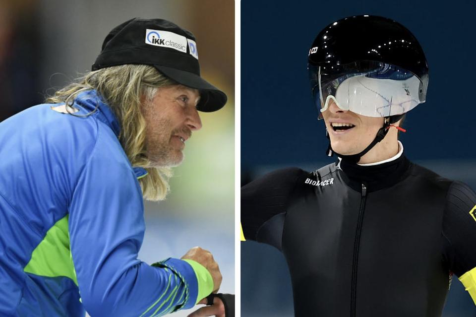 Markante schaatscoach Peter Mueller in het zonnetje gezet: 'Ik ben je ...