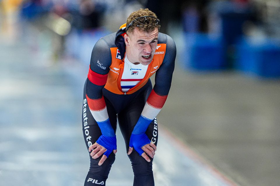 Verbazing over gang van zaken na zware val Nederlandse schaatser: ‘Dat ...