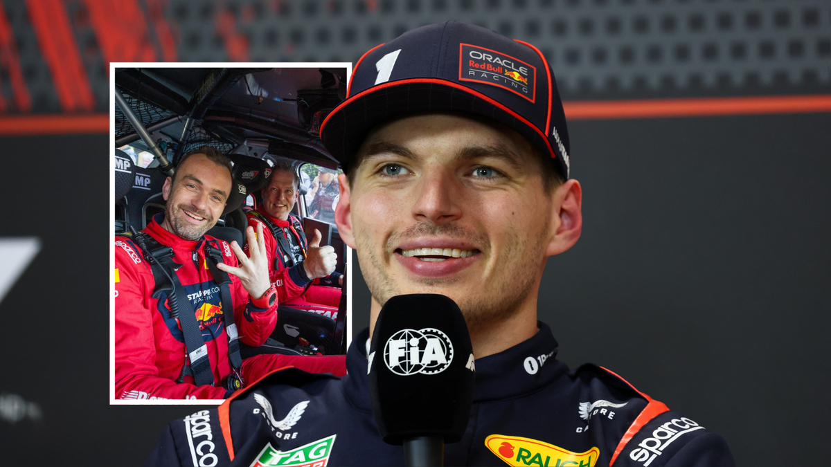 Zusje Max Verstappen toont prachtig beeld van winnende vader Jos ...