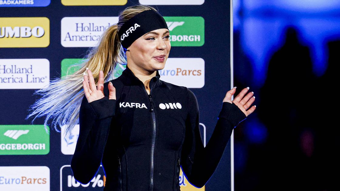 Nieuwe foto's Jutta Leerdam vallen goed bij olympisch kampioenen: 'En ...