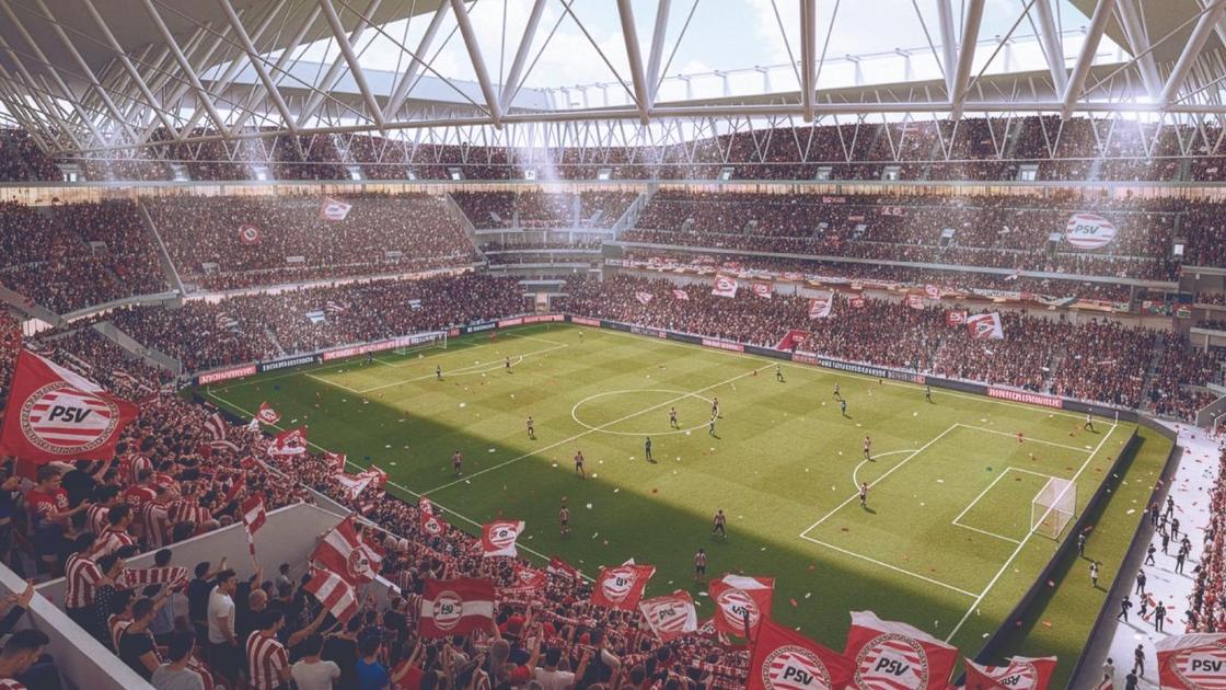 PSV presenteert plan van honderden miljoenen euro's: Philips Stadion ...